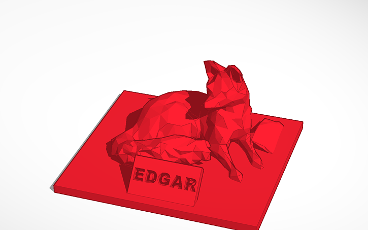 3D design Fox | Tinkercad