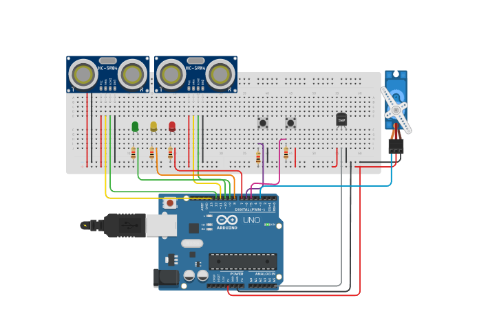 Circuit Design Tercer Proyecto Bimestral Tinkercad