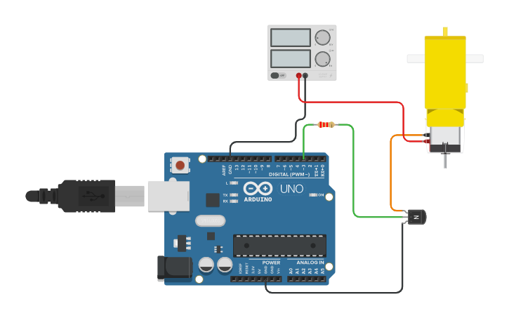 Circuit design Lab-7_Task-1 | Tinkercad