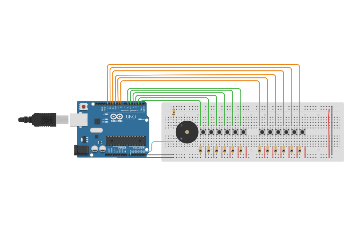 Circuit Design Experimento 3 Tinkercad