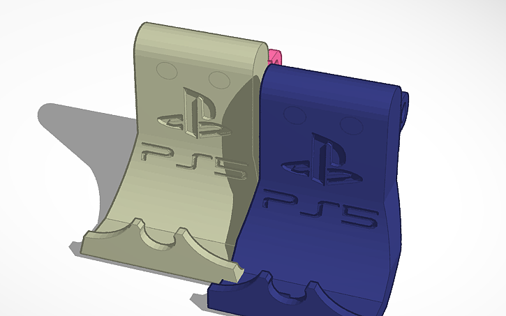 3D design PS5 Controller Holder for 4080 Aluminum Frame (Sim Racing Rig ...