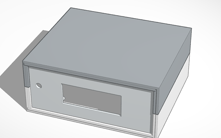 3D design RTC Watch Case - Tinkercad