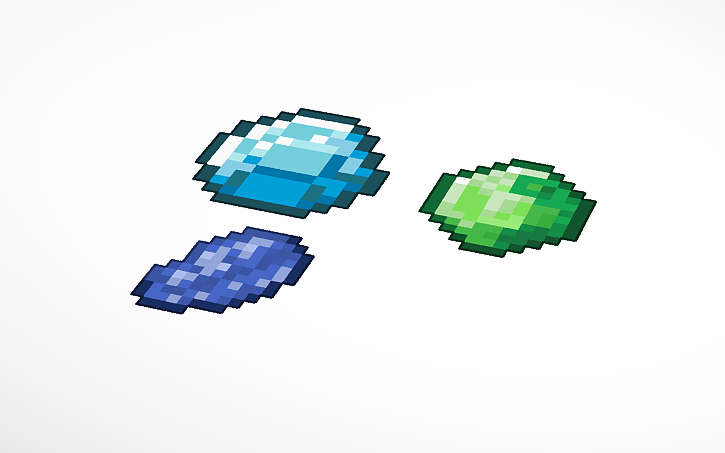 3d Design Minecraft Cave Finds Tinkercad