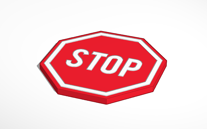 3d Design Stop Tinkercad