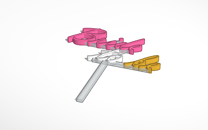 3D design bride to be | Tinkercad