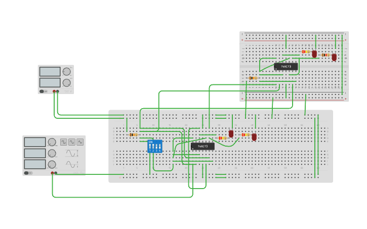 Circuit Design Mod 4 Binary Up Muhammad Daffa Revansyah Tinkercad