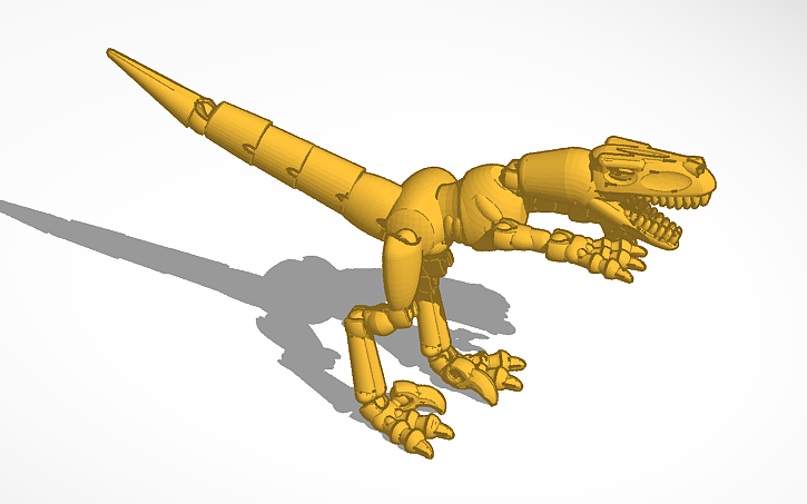 3D design Dinosaurio Lucía Leyva - Tinkercad