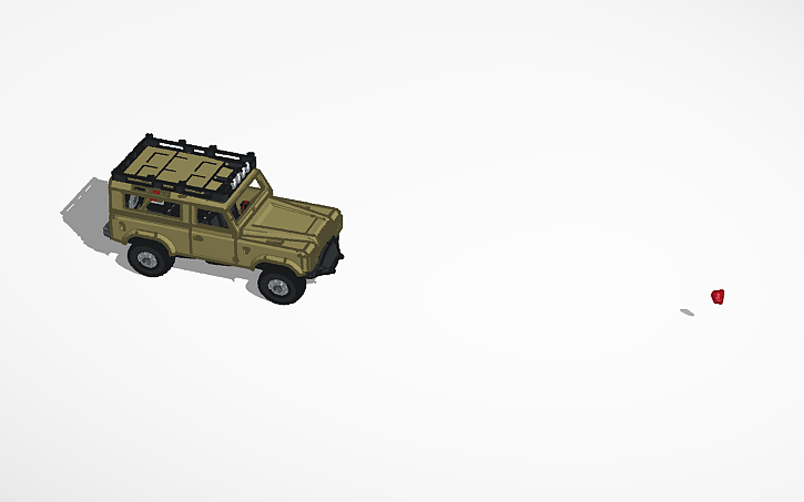 3D design Land rover - Tinkercad