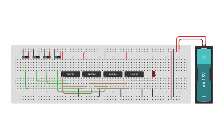 Circuit Design Activity 5 Combinational Logic Tinkercad