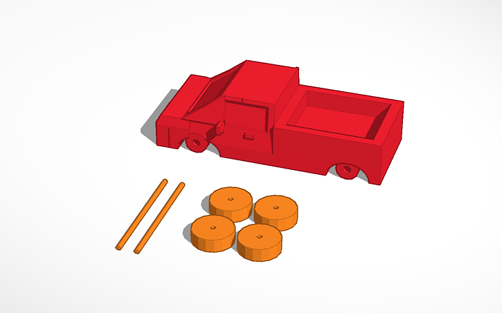3D design Truck - Tinkercad