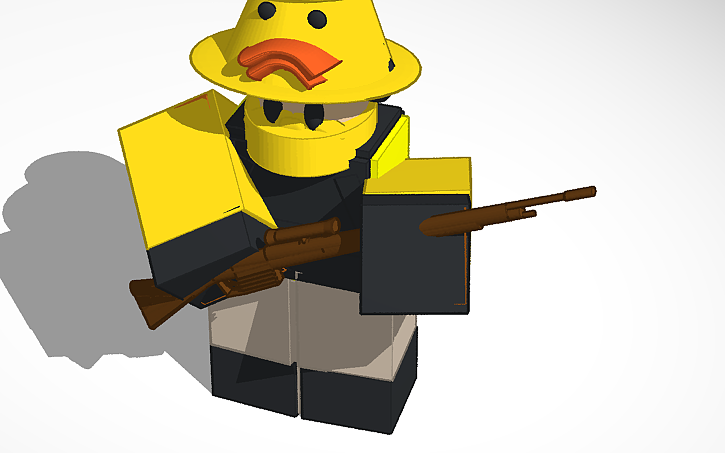 3D design Ducky Hunter TDS Roblox | Tinkercad