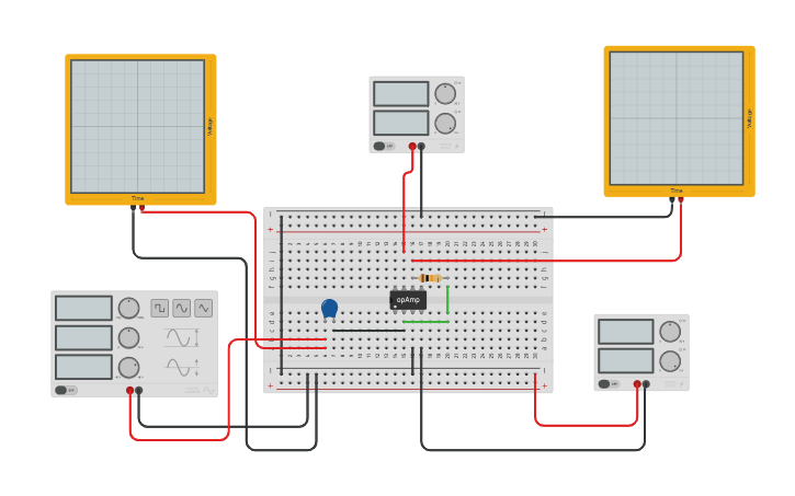 Circuit Design Normal Differentiator Circuit Tinkercad
