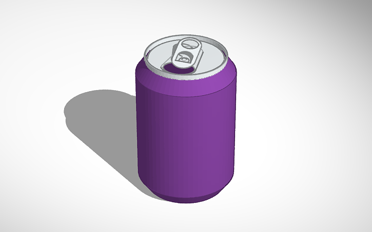 3D design Can - Tinkercad