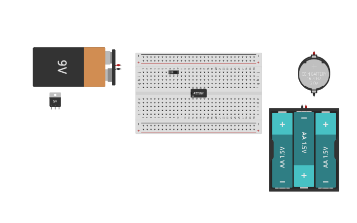 Circuit Design Attiny85 Starter Tinkercad
