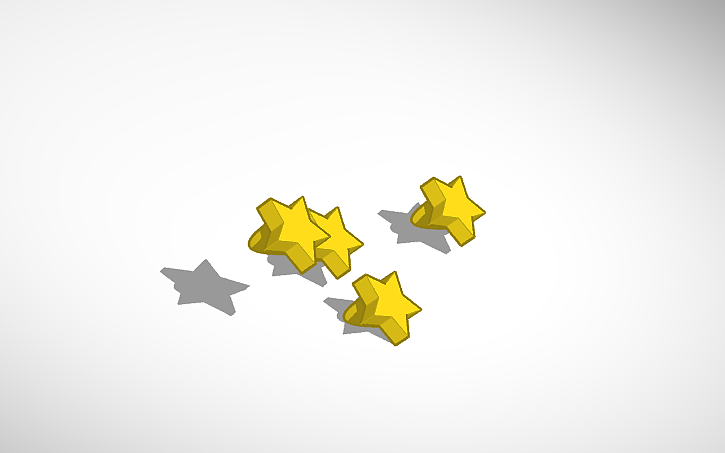 3D design Glorious shooting stars | Tinkercad