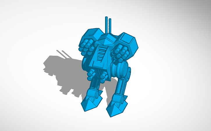 3D design Copy of Copy of Mech - Tinkercad