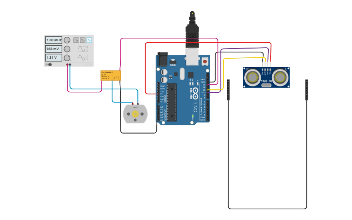 Circuit design Simulasi Pengendalian Pompa Air Otomatis dengan Arduino ... Circuit design Simulasi Pengendalian Pompa Air Otomatis dengan Arduino ...