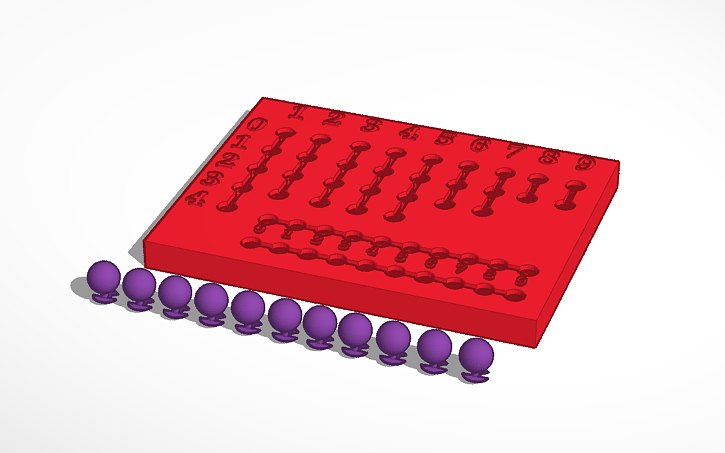 3D design SPell counter v2 - Tinkercad