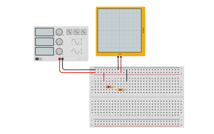 Circuit design Eletricidade Aplicada - LAB 06 - Tinkercad