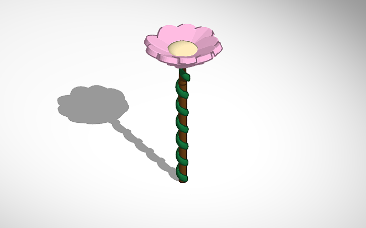 3D design The Flower Wand | Tinkercad