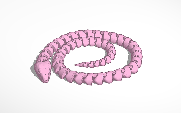 3D design Drake The Snake - Tinkercad