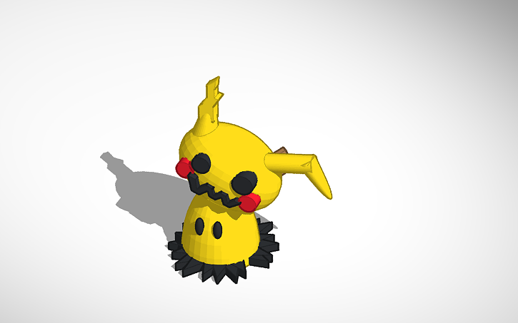 3D design Mimikyu | Tinkercad