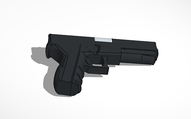 3D design Glock 17 | Tinkercad