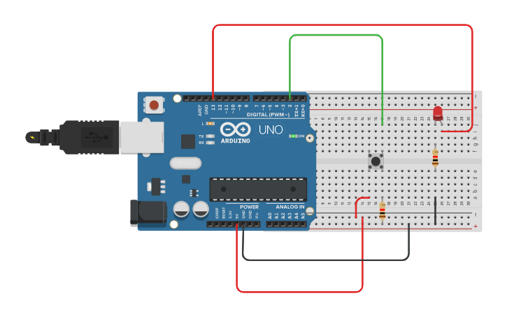 Circuit design second | Tinkercad