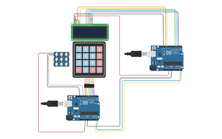 Circuit design Tic-tac-toe | Tinkercad