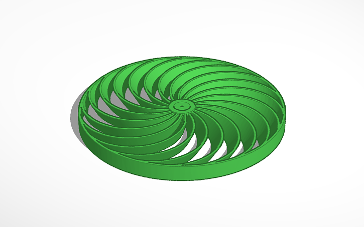 3D design spinner v1 | Tinkercad