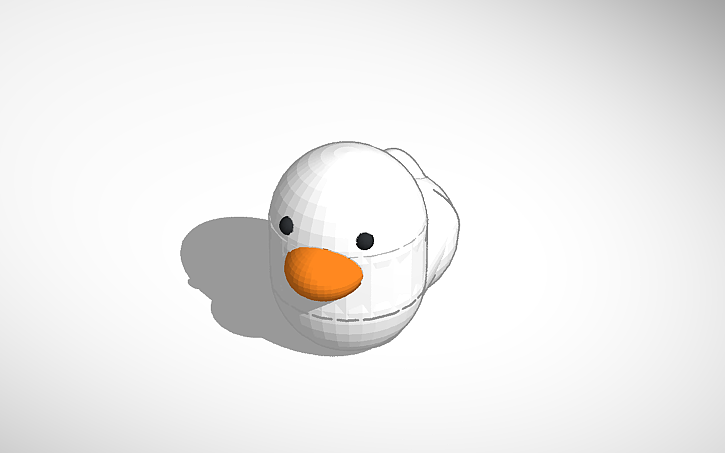 3D design Duck - Tinkercad