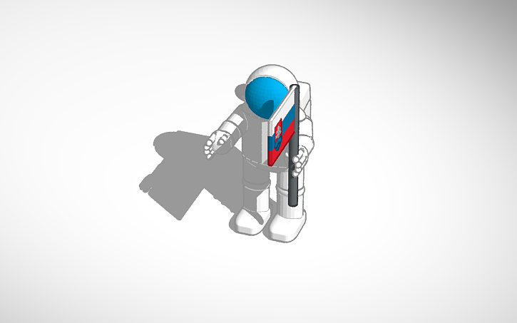 3D design astronaut | Tinkercad