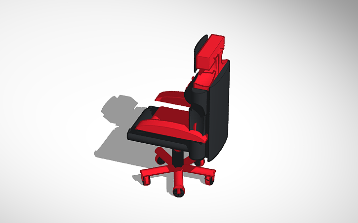 3D design Gaming/ office chair - Tinkercad