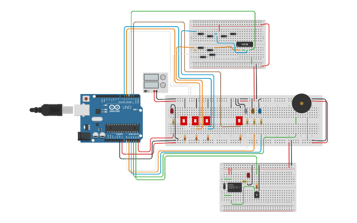 Circuit design Exercício 2.2 - Wadson | Tinkercad