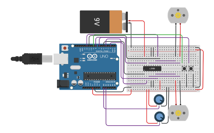 Circuit design module 7 (diy) | Tinkercad