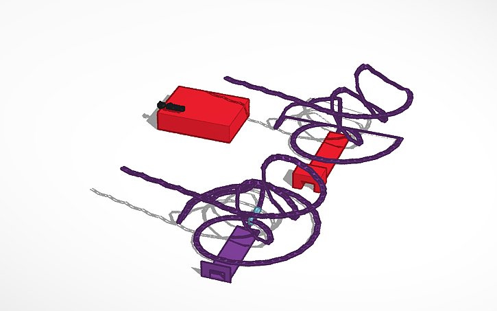 3D design roller coaster - Tinkercad