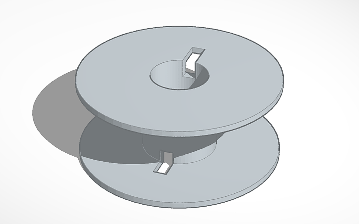3D design Industrial Bobbin | Tinkercad