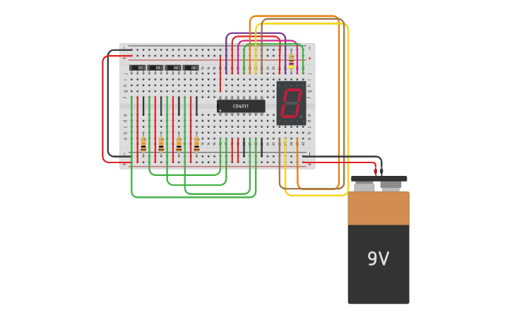 Circuit design Bodacious Turing | Tinkercad