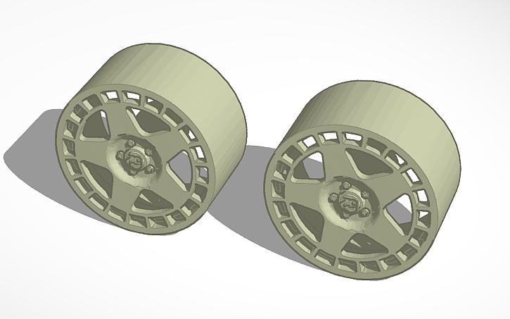 3D design Fifteen52 Turbomac wheels without Vents | Tinkercad
