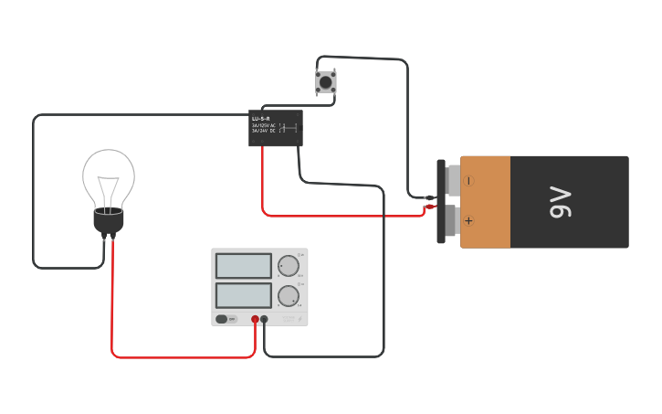 Circuit Design Relay Tinkercad