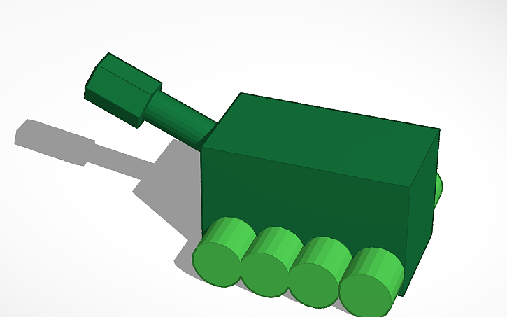 3D design Marine army tank | Tinkercad