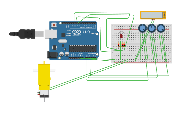Circuit design Magnificent Migelo - Tinkercad