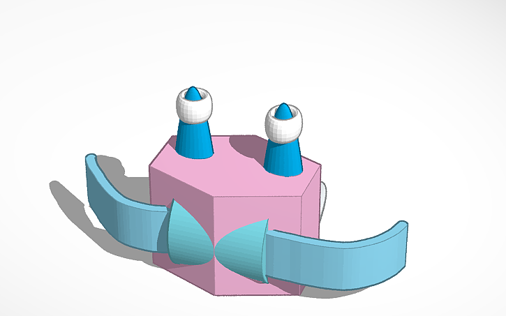 3D design Eva Khadka - Alien | Tinkercad