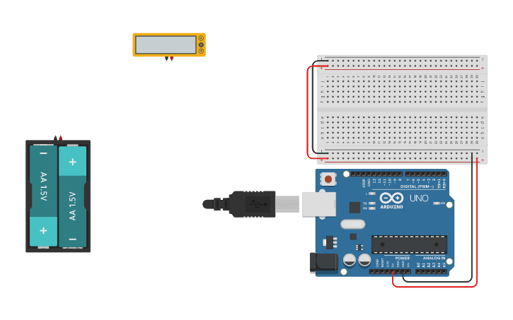 Circuit design Electrical - Tinkercad