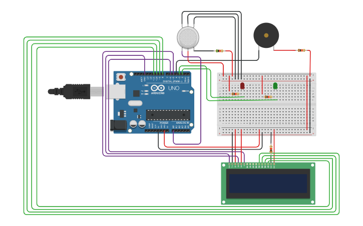 Circuit Design 05 Project Iot Gas Detection Alarm Tinkercad