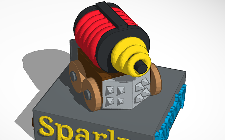 3D design Clash Royale: Sparky | Tinkercad