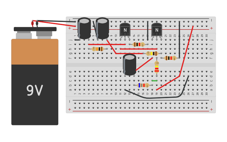 Circuit design Terrific Wluff - Tinkercad