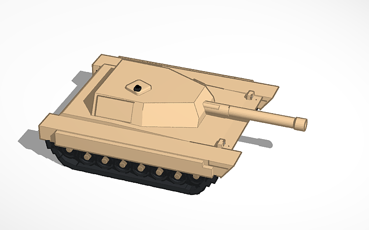 3D design Tank | Tinkercad