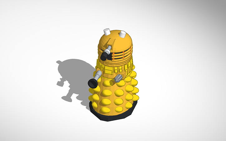 3D design dalek | Tinkercad