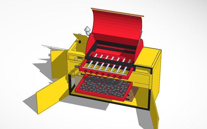 3D design Grill - Tinkercad